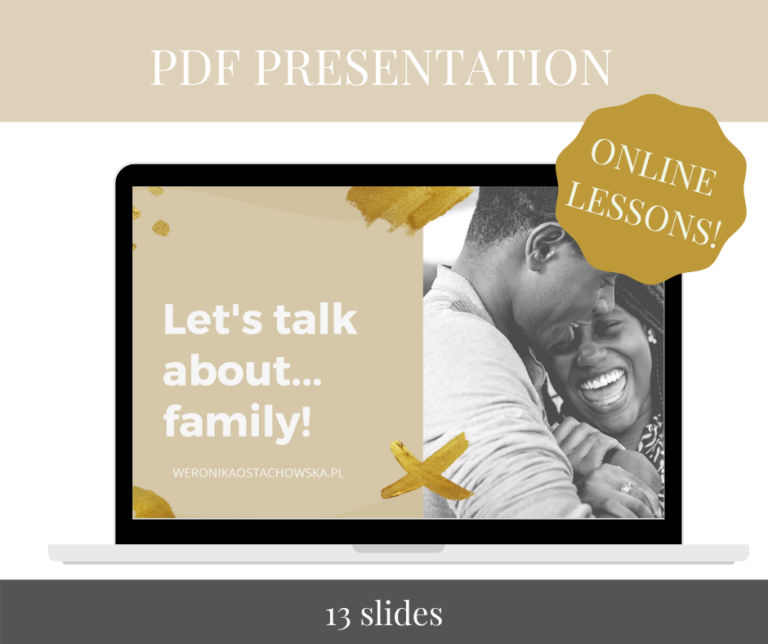 Let's talk about... FAMILY! - Speaking Corner