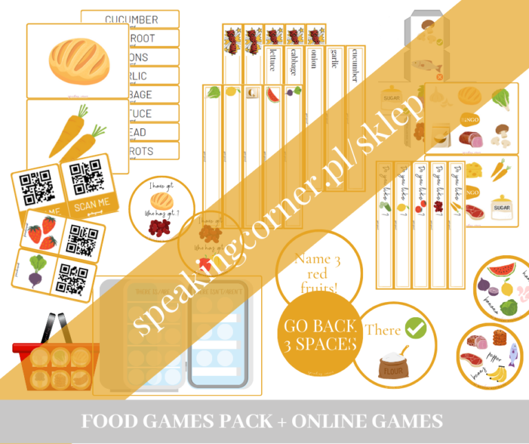 FOOD Games Pack + Online Games - Speaking Corner