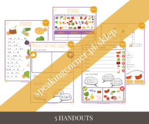 FOOD Games Pack + Online Games - Speaking Corner