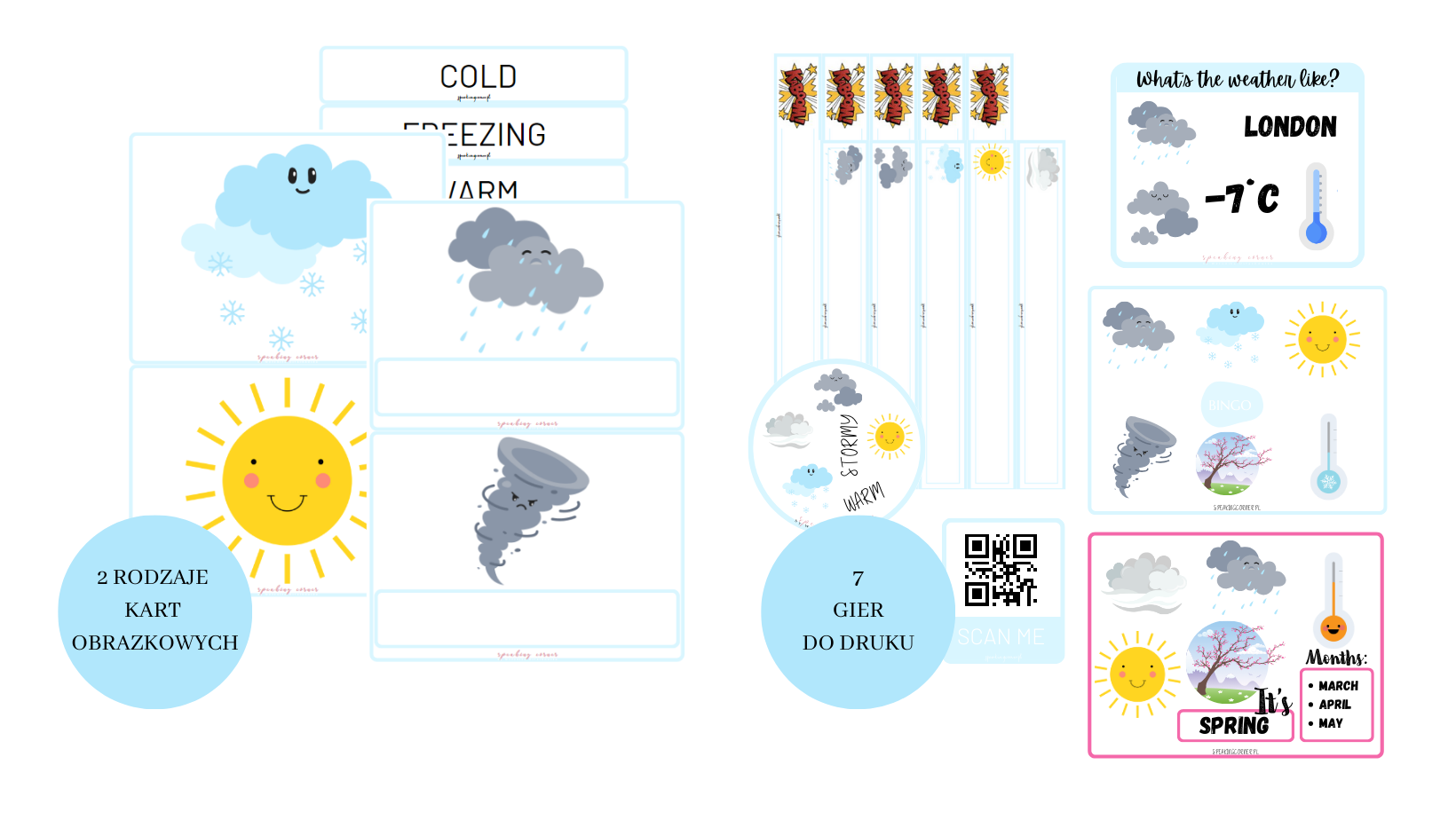 [FREEBIE] Weather GAMES PACK - Speaking Corner