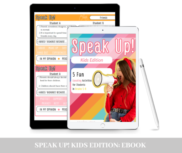 SPEAK UP! Kids Edition - Speaking Corner
